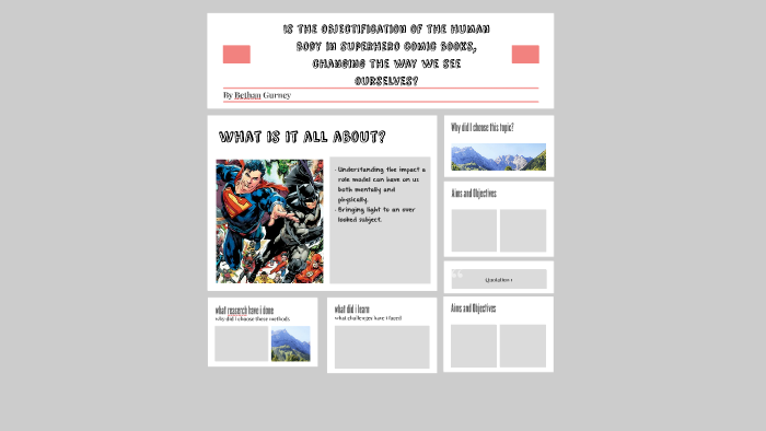 Is the objectification of the human body in superhero comic by Bethan ...