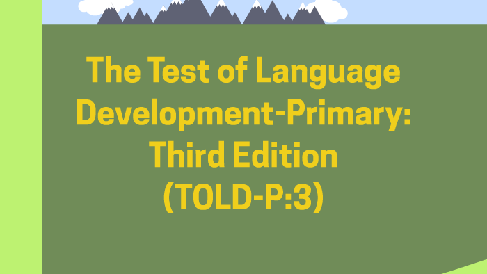 TOLD-P:3 by on Prezi