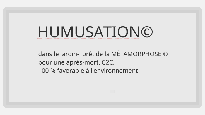 HUMUSATION by Francis Busigny on Prezi