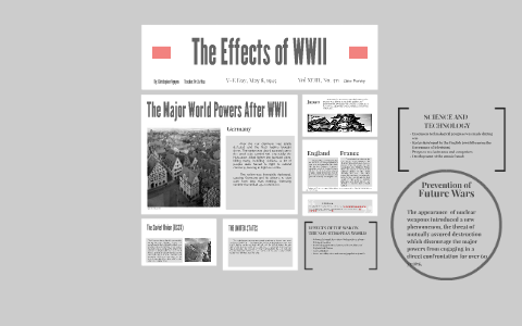 The Effects of WWII by Chris Nguyen on Prezi