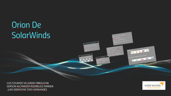 Orion De SolarWinds by