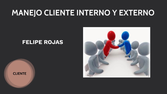 CLIENTE INTERNO CLIENTE EXTERNO by felipe rojas on Prezi