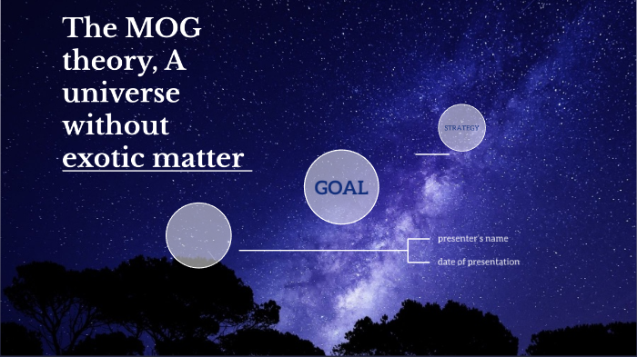 The MOG theory , A universe without exotic Matter by zac phie on Prezi