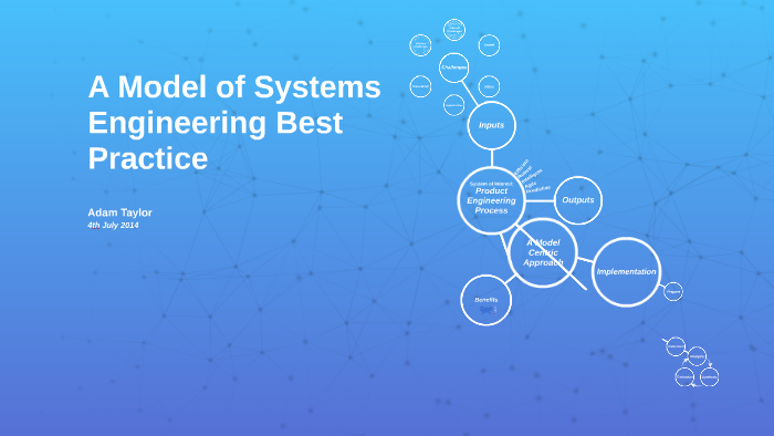 A Model of Systems Engineering Best Practice by Adam Taylor on Prezi