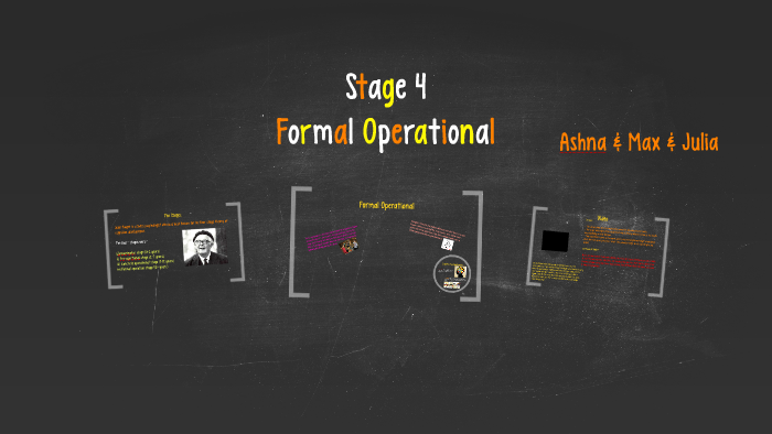 Formal Operational Stage 4 by Ashna Kant on Prezi
