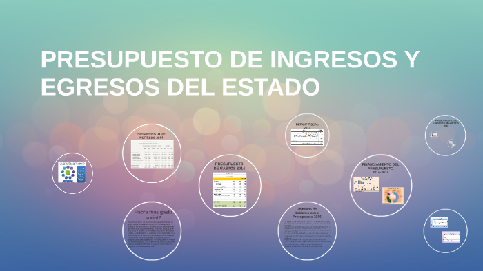 PRESUPUESTO DE INGRESOS Y EGRESOS DEL ESTADO by Karen Reyes on Prezi