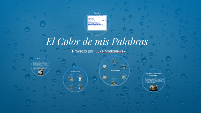 El Color de mis Palabras by Luke Modzelewski on Prezi