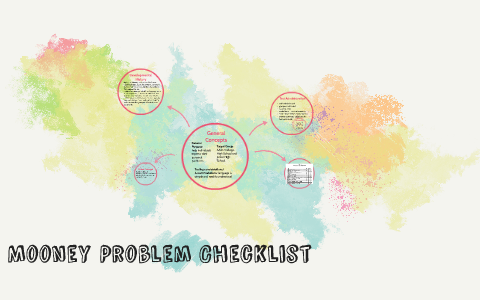 Mooney Problem Checklist by Philip Leynes on Prezi