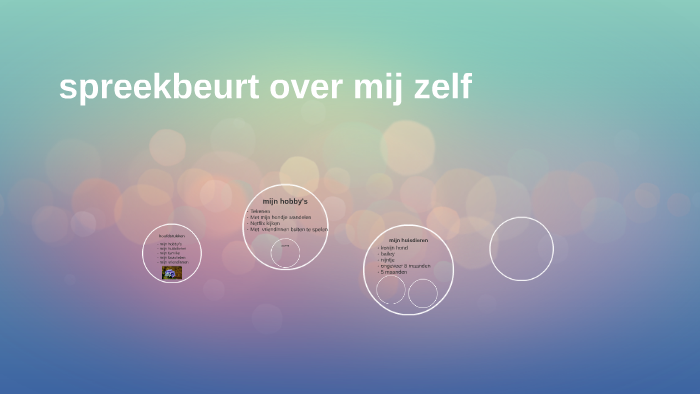 spreekbeurt over mij zelf by celina meijvogel on Prezi