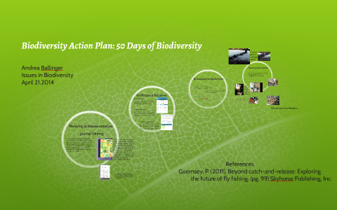 Biodiversity Action Plan: 50 Days of Biodiversity by Andrea Ballinger ...