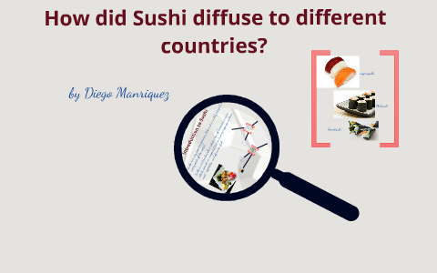 Diego´s Sushi diffusion project by diego manriquez