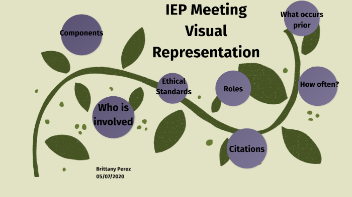 IEP Meeting Visual Representation by Brittany Perez on Prezi