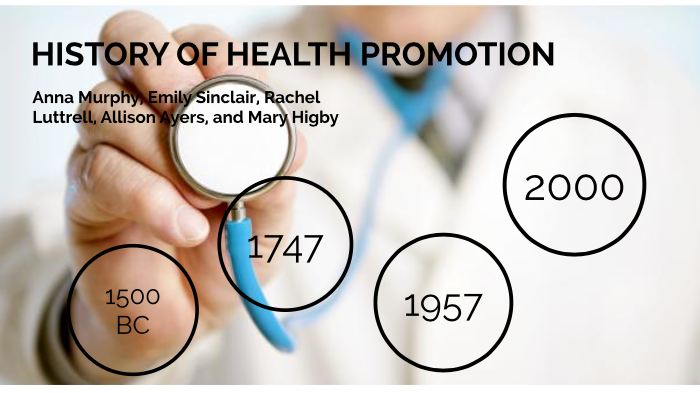 History of Health Promotion by Cody Roberts on Prezi