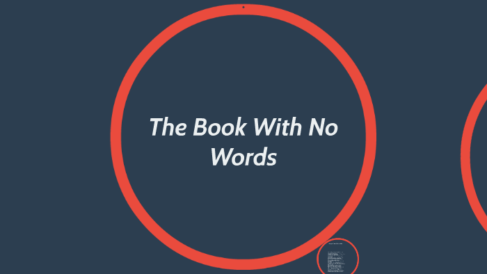 The Book With No Words by Jareth Etty on Prezi