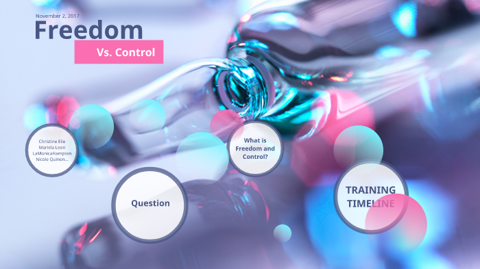 Freedom Vs. Control by Christine El on Prezi
