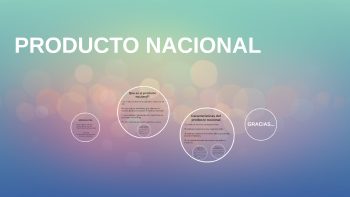 PRODUCTO NACIONAL by Angie Catherin on Prezi
