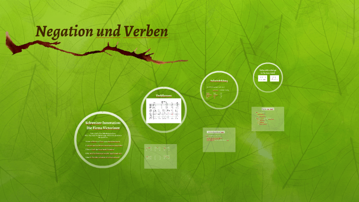 Negation und Verben by Leonie Heimes on Prezi