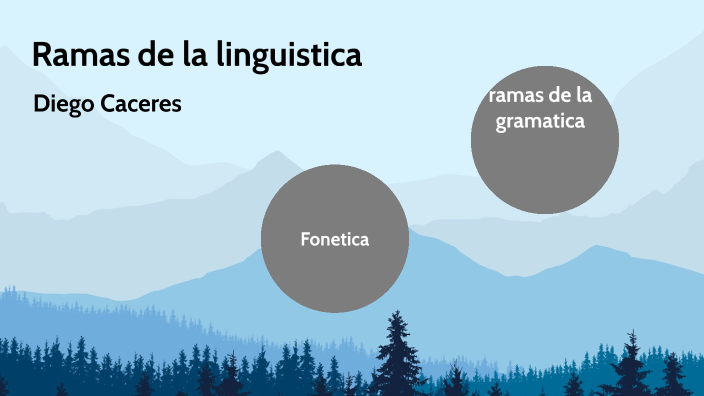 Ramas de la linguistica by Alejandro Martinez on Prezi
