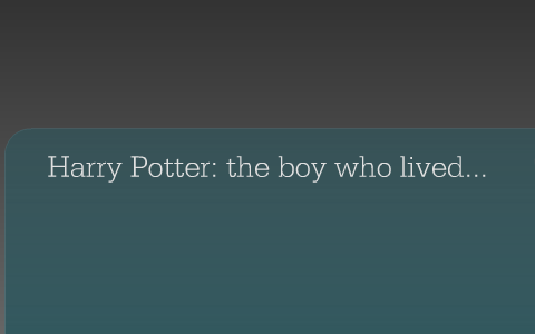Harry Potter-The Ultimate Tribute by Patrick Petrie on Prezi