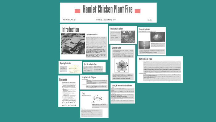 Hamlet Chicken Processing Plant Fire by Sylvie Kuzyk on Prezi