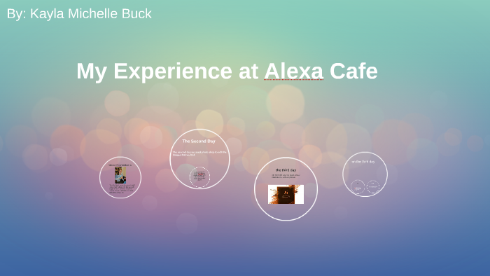 My Experience at Alexa Cafe by Scarlett Thompson on Prezi