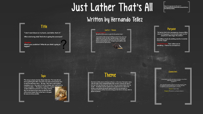 Just Lather That's All by Emma Duckworth on Prezi