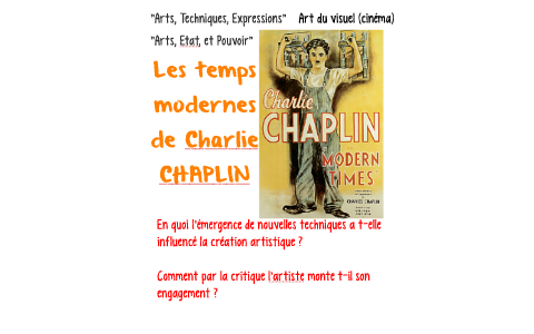 "Les temps modernes" de Charlie CHAPLIN by loulou 03 on Prezi