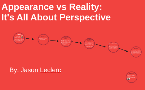 Appearance vs Reality: It's All About Perspective by Jason Leclerc on Prezi