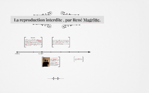 La reproduction interdite , par René Magritte. by Amel Louchène on Prezi
