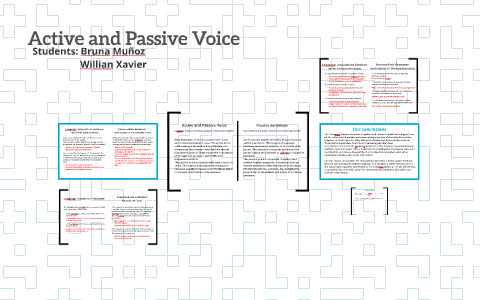 Active and Passive Voice by Willian Xavier