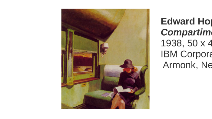 Edward Hopper, Compartiment C, Car 293 by Cristina del Rosso on Prezi