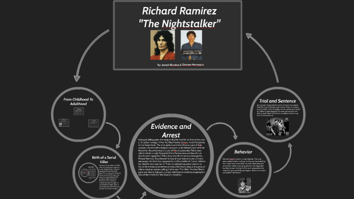 Forensics Serial Killer Project: Richard Ramirez by Joseph Nicotina on ...