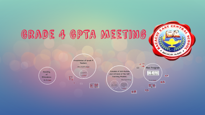 Grade 4 GPTA Meeting by Pio Antonio Bellen on Prezi