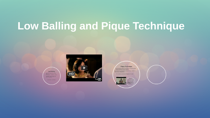 Low Balling and Pique Technique by hannah hammeren on Prezi