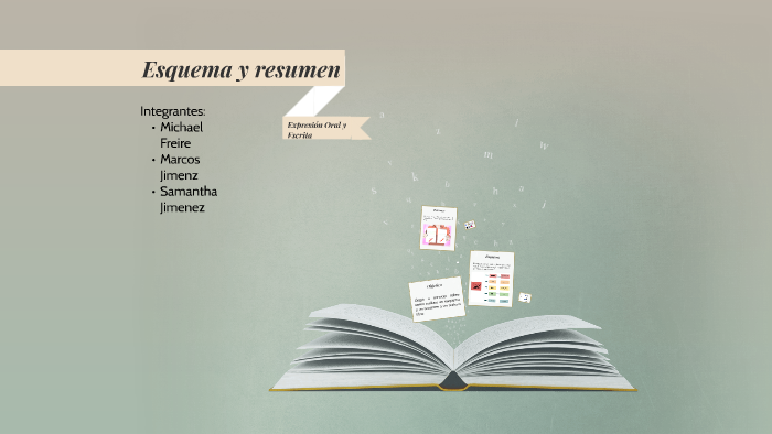 Esquema y resumen by Michael Freire on Prezi