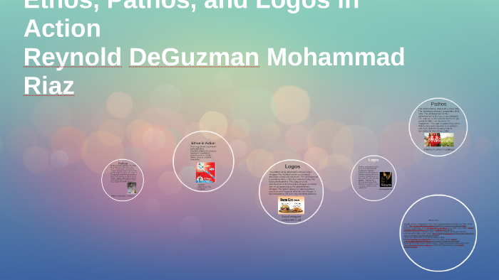 Ethos, Pathos, and Logos in Action by Mohammad Riaz