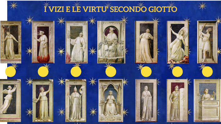 I VIZI E LE VIRTU' SECONDO GIOTTO by maria ghizzardi on Prezi
