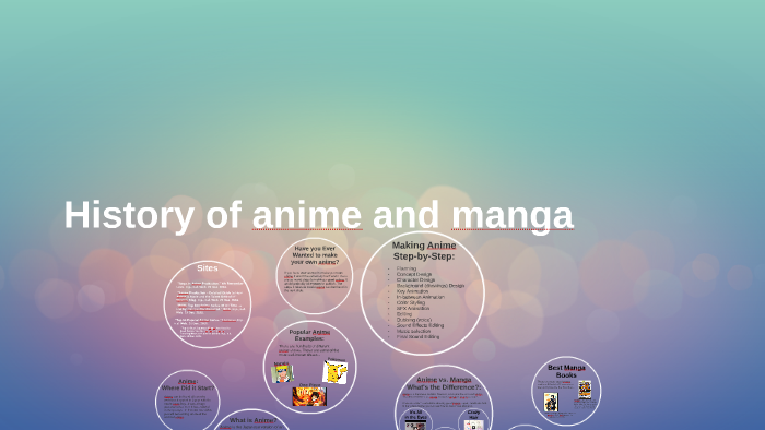 History of anime and manga by Diamond Star on Prezi