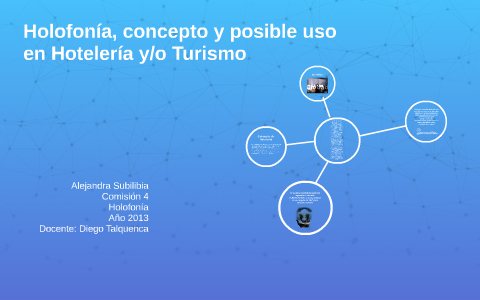 Holofonía, concepto y posible uso en Hotelería y/o Turismo by Alejandra ...