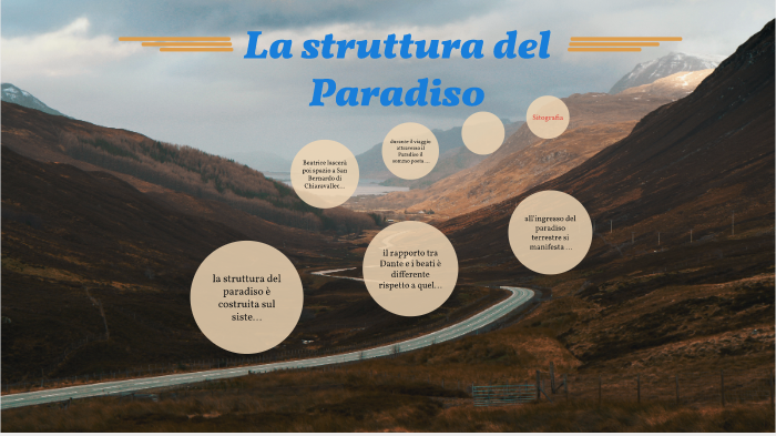 la struttura del paradiso by Gabriele Malinverno on Prezi