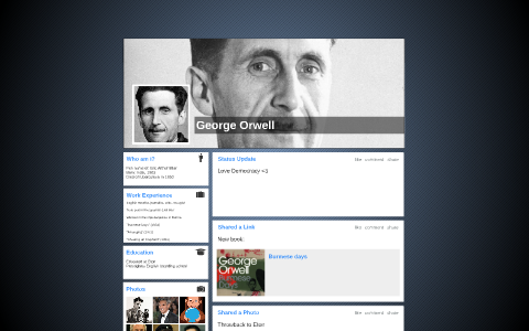 George Orwell by Christian Bendixen on Prezi