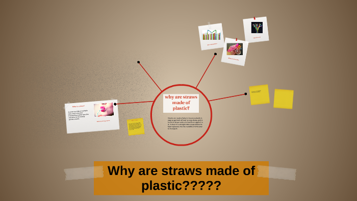 Why are straws made of plastic????? by Harry Williams on Prezi