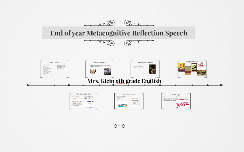 End of year Metacognitive Reflection Speech by kimberly sanchez