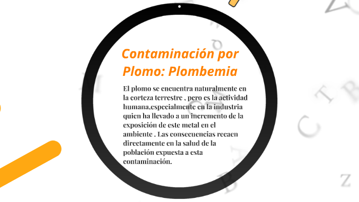 Contaminacion por Plomo: Plombemia by Claudia Terzano