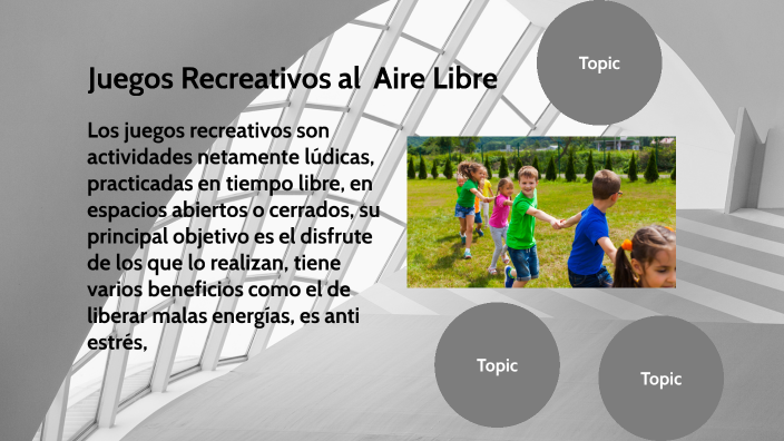 Juegos Recreativos al Aire Libre by Alexander sequera on Prezi