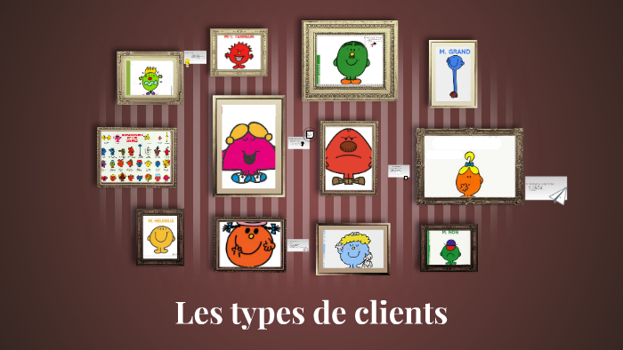 Les types de clients by Mylène Thiffeault on Prezi