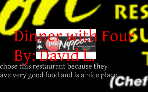 dinner with famous person by david l on Prezi