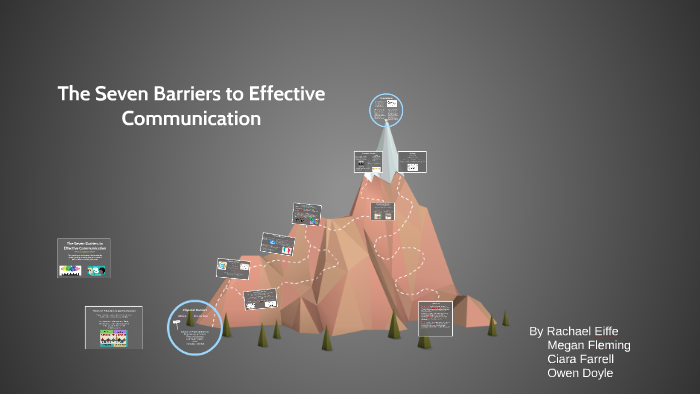 The seven barriers to Great Communication by Owen Doyle on Prezi