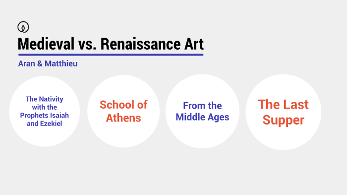 Medieval vs. Renaissance by Matthieu Dinh on Prezi