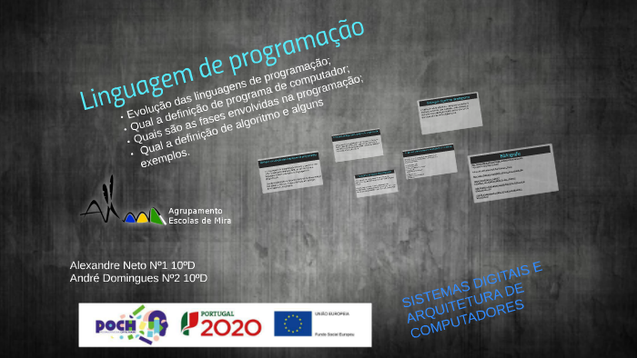 Evolução das linguagens de programação; by Alexandre Neto on Prezi